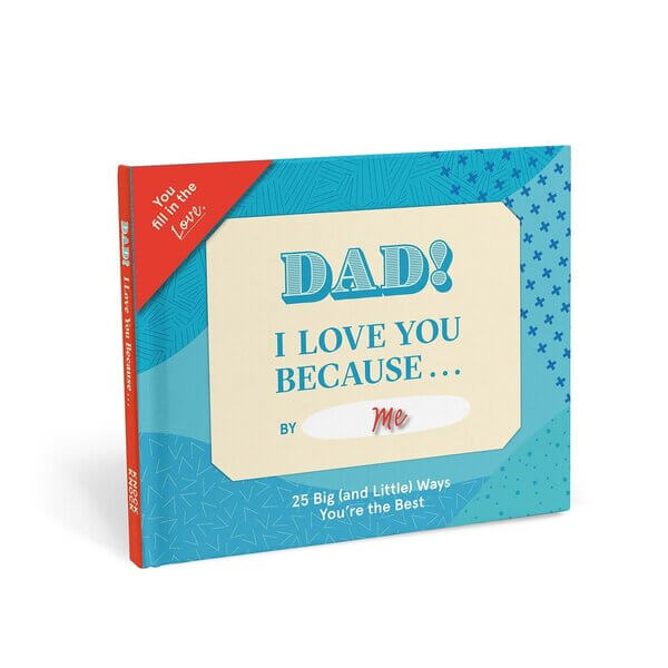 Dad, I Love You Because Book – itsThoughtful
