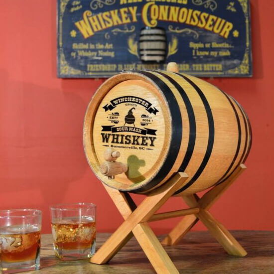 Personalized Whiskey Barrel - Whiskey (Copper Pot) – itsThoughtful