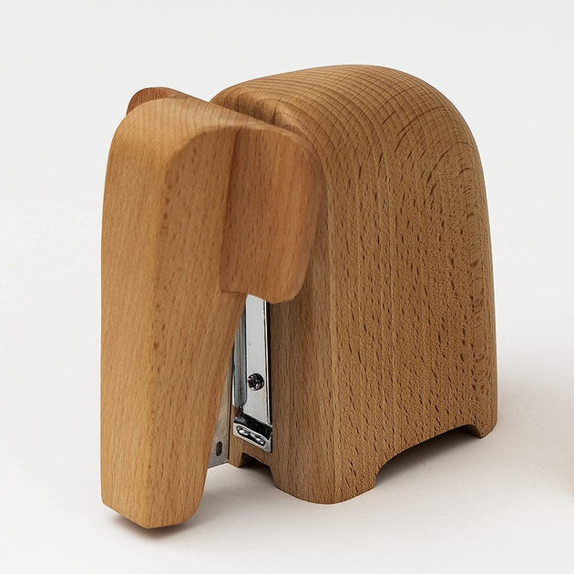 Wooden Elephant Stapler – itsThoughtful
