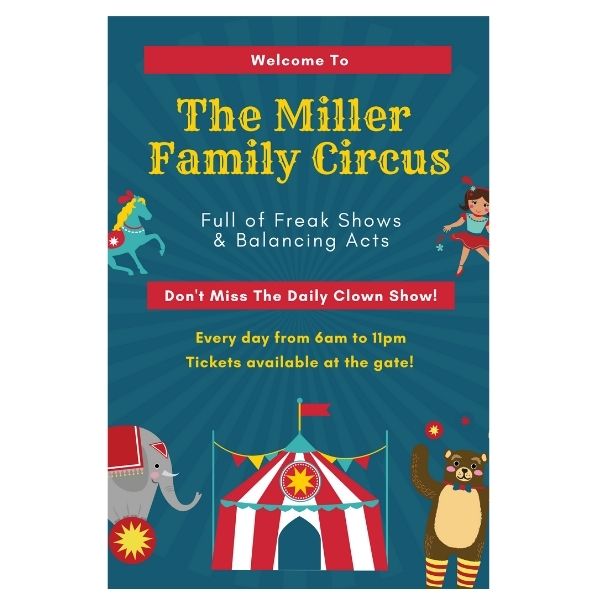 Custom "Family Circus" Canvas – itsThoughtful